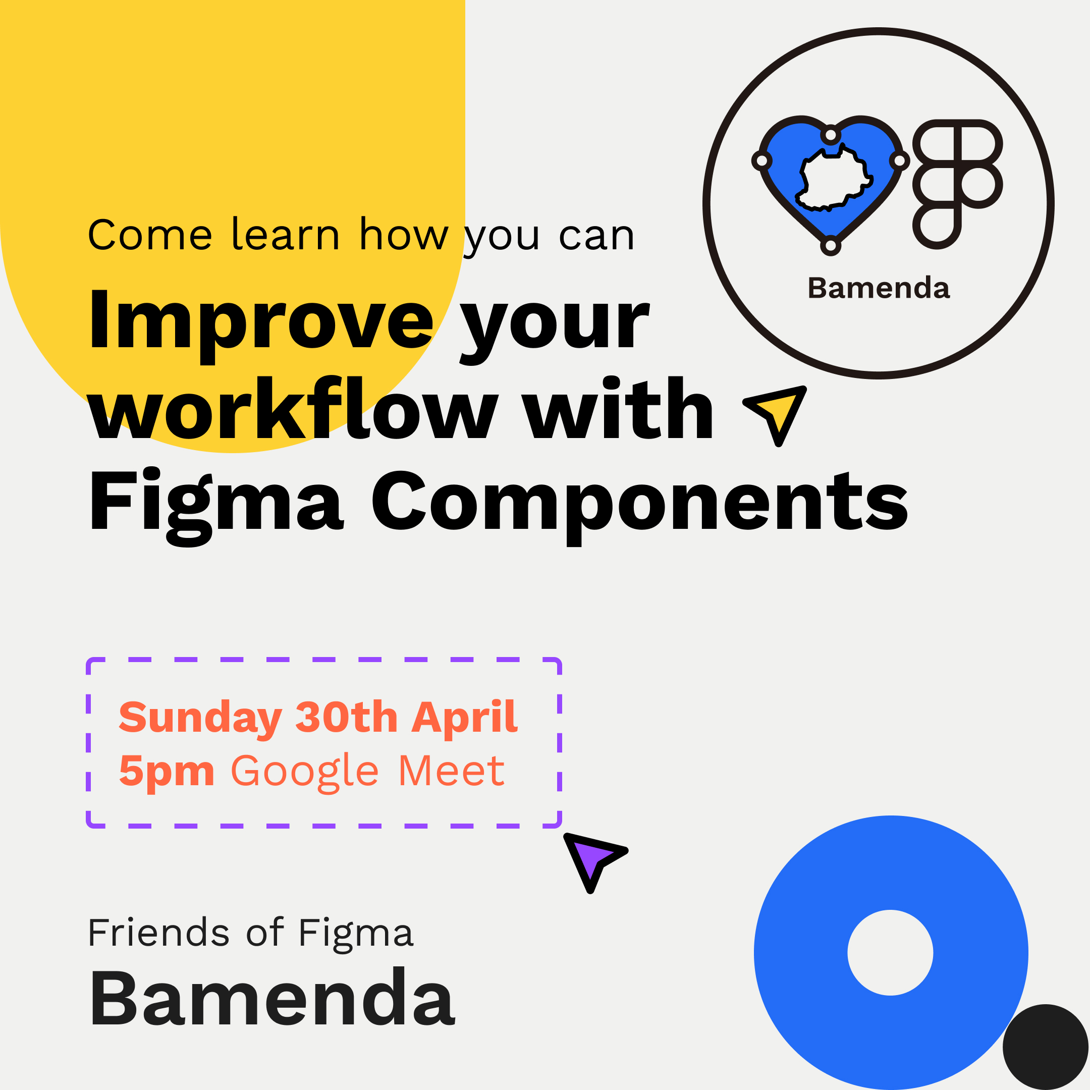 See Improving your workflow with Figma Components at Figma Bamenda